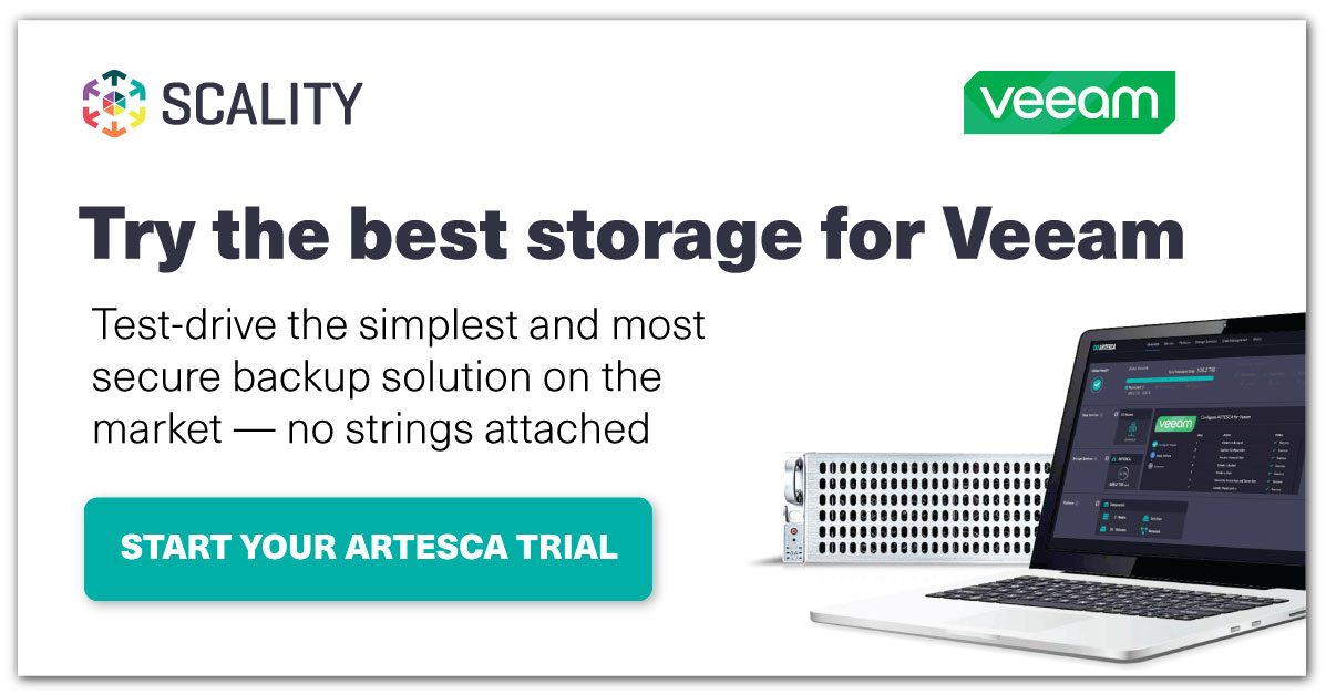 Free S3 Object Storage Software Trial | ARTESCA Free S3 Object Storage Software Trial | ARTESCA